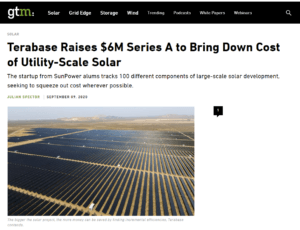 Terabase Raises $6M Series A to Bring Down Cost of Utility-Scale Solar ...